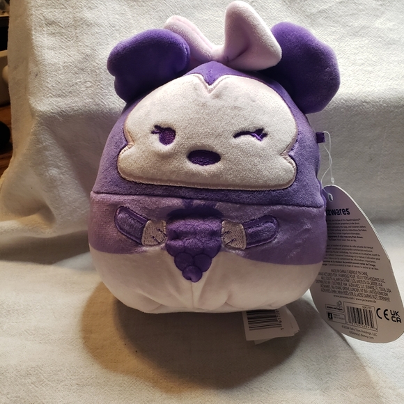 Disney | Toys | Super Cute Disney Minnie Grape Squishmallow 5 Inch ...